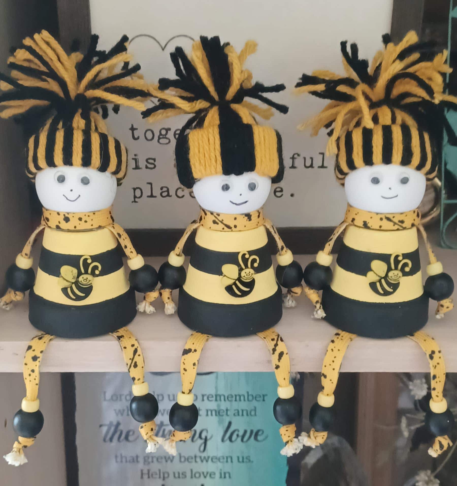 Handmade Flower Pot Pals to Make You Smile - Etsy