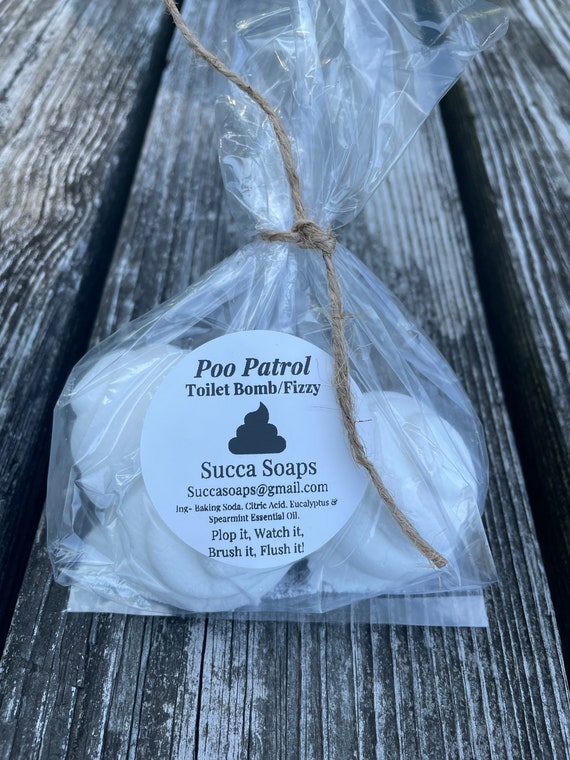 Poo Patrol Toilet Bomb/fizzy Refill - Etsy