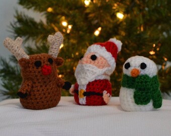 Crochet Christmas Characters - Etsy