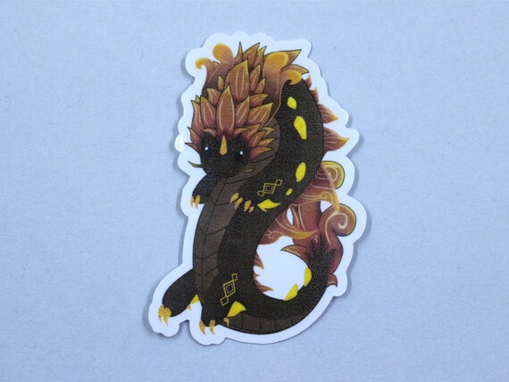Exuvia Zhongli Rex Lapis Chibi Sticker Genshin Impact Vinyl - Etsy