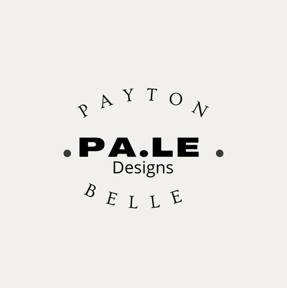 PA.LE Designs Logo - Etsy