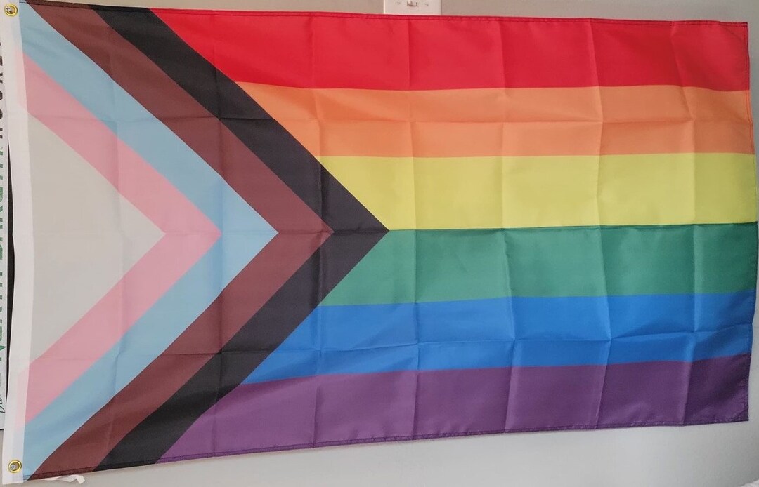 LGBTQ Progress Pride Flag - Etsy