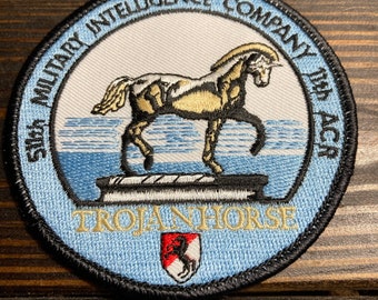 Army Horse Patch - Etsy