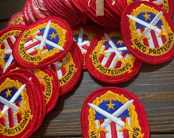 Us Army Color Patch - Etsy