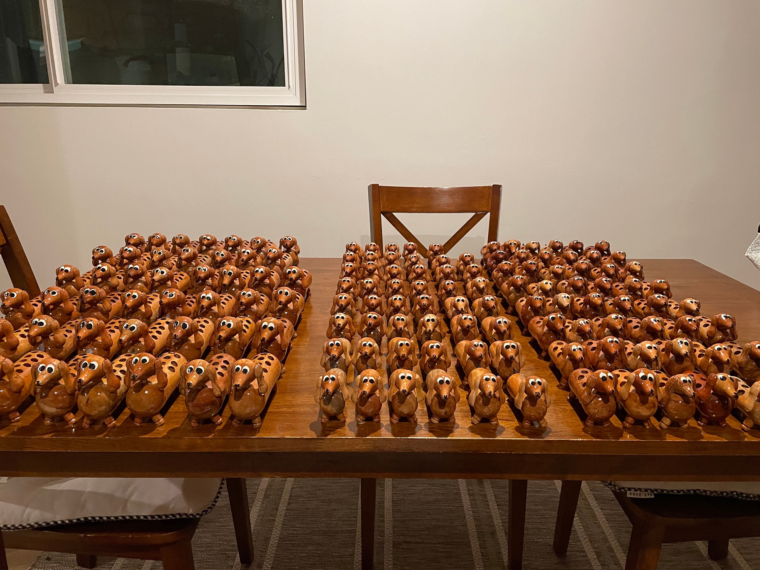 Wooden Dachshund/wiener Dog/doxy Different Styles and Sizes - Etsy