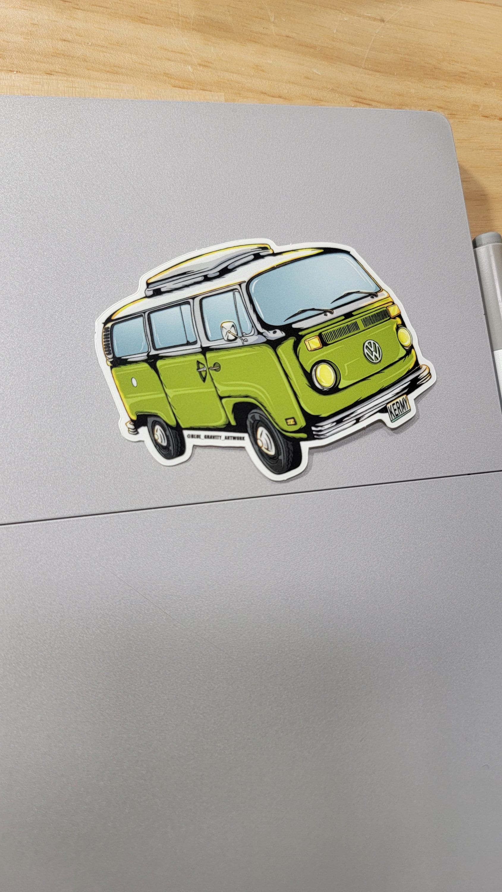 VW - Volkswagen - Bus - Automobile - Vinyl Sticker - Laptop-decal ...
