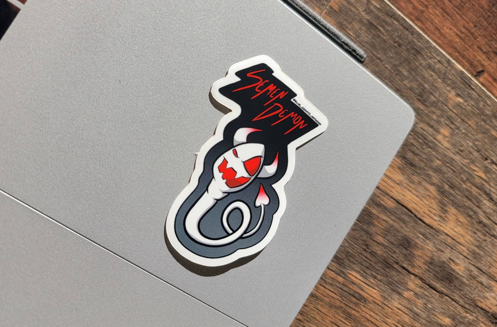 Semen Demon Demon Funny Decal Vinyl Sticker - Etsy