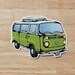 VW - Volkswagen - Bus - Automobile - Vinyl Sticker - Laptop-decal ...