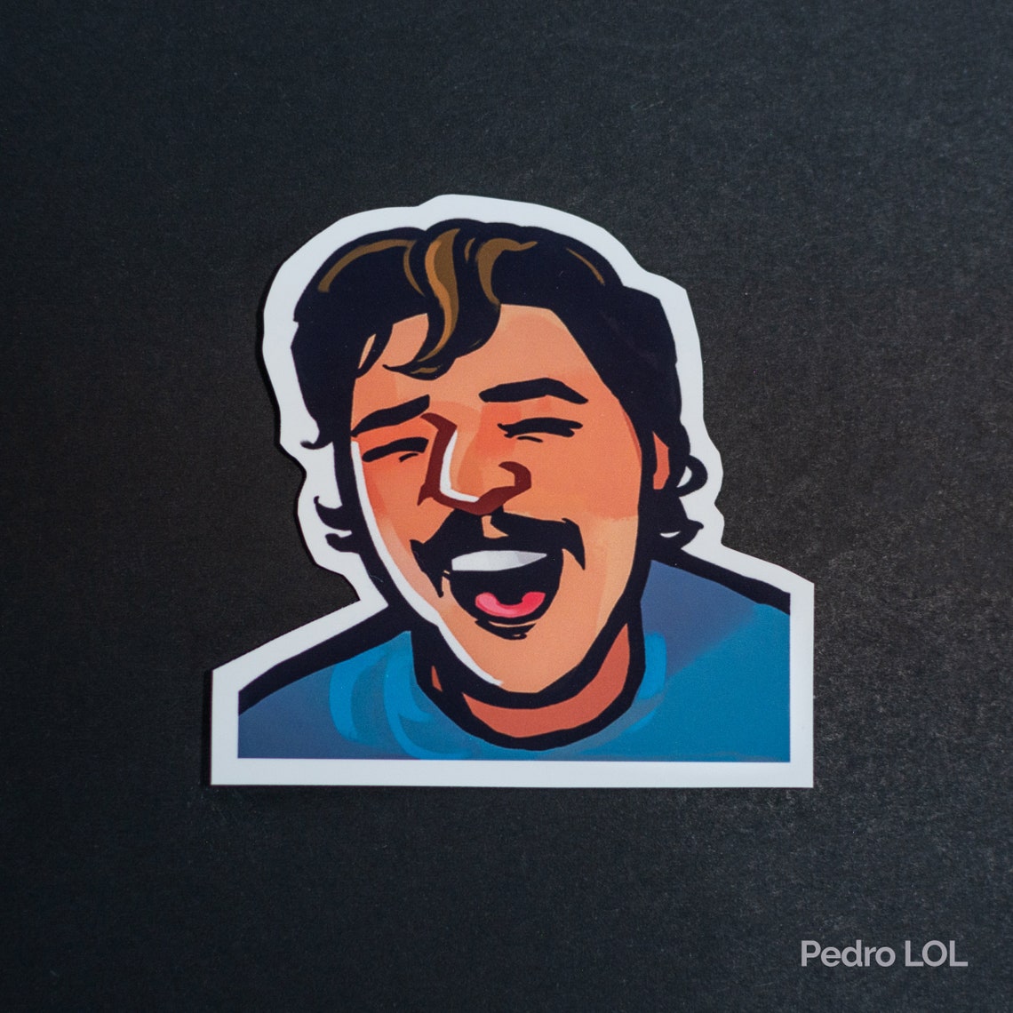 Pedro Pascal Emote Stickers - Etsy