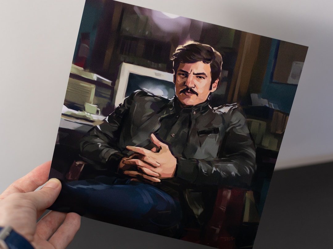 Javier Peña From Narcos Promo Picture pedro Pascal Art Print - Etsy