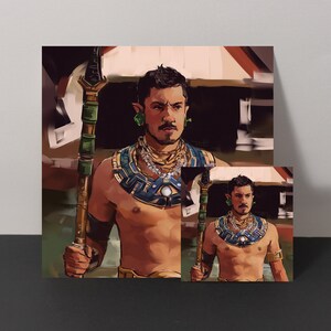 Namor tenoch Huerta Art Print - Etsy