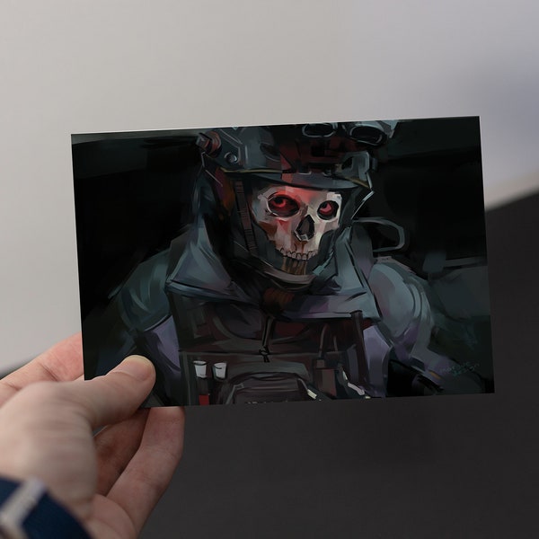 Simon Riley Ghost Mask - Etsy