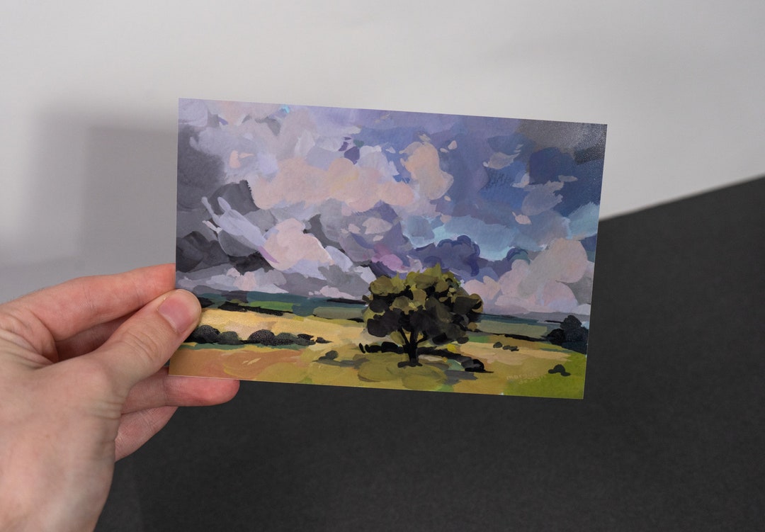 Lone Tree Art Print - Etsy