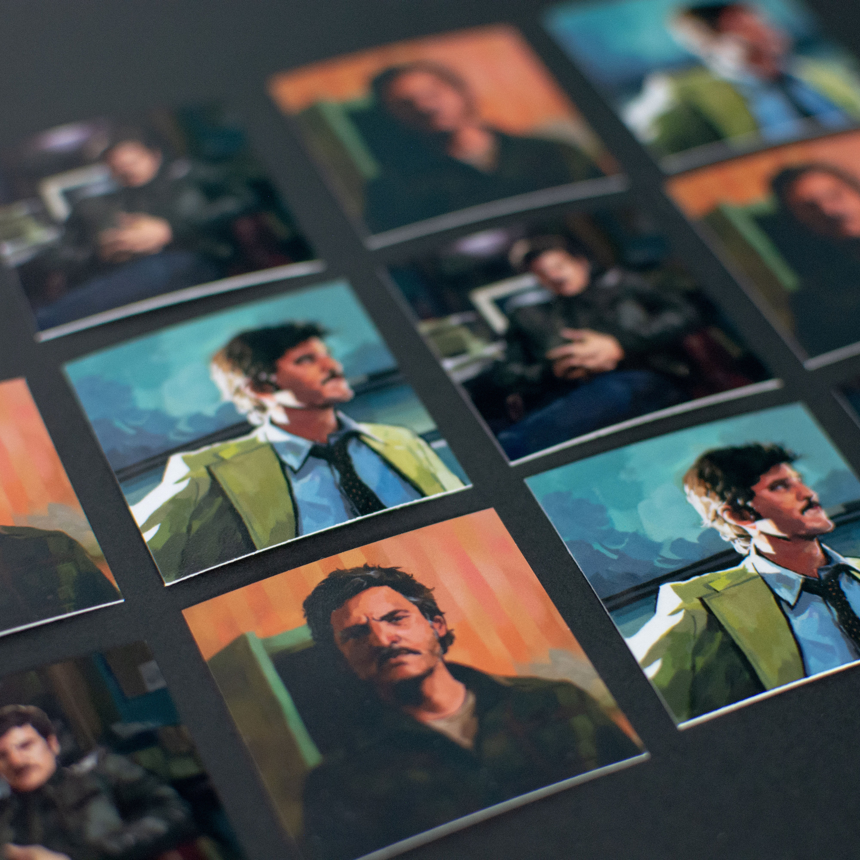 Pedro Pascal Art Sample Pack (tiny Art Print Collection C) - Etsy