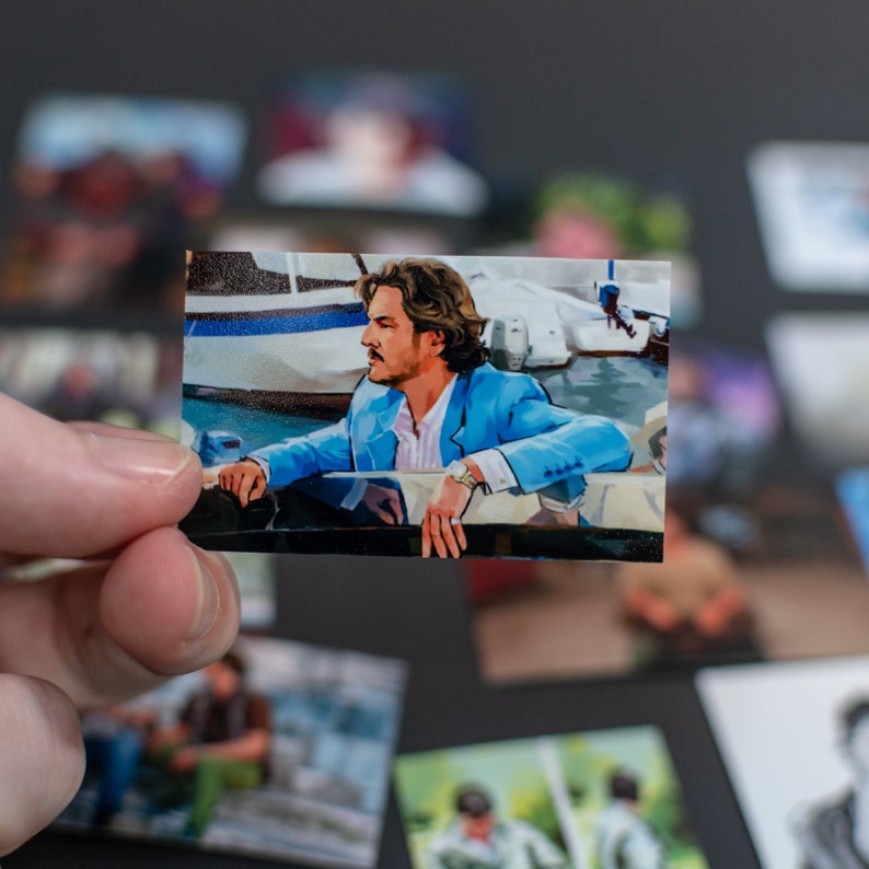 Pedro Pascal 2021 Art Sample Pack tiny Art Print Collection - Etsy