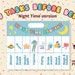 Bundle of 2 Daytime & Night Time Routine Chart for Kids, Printable ...