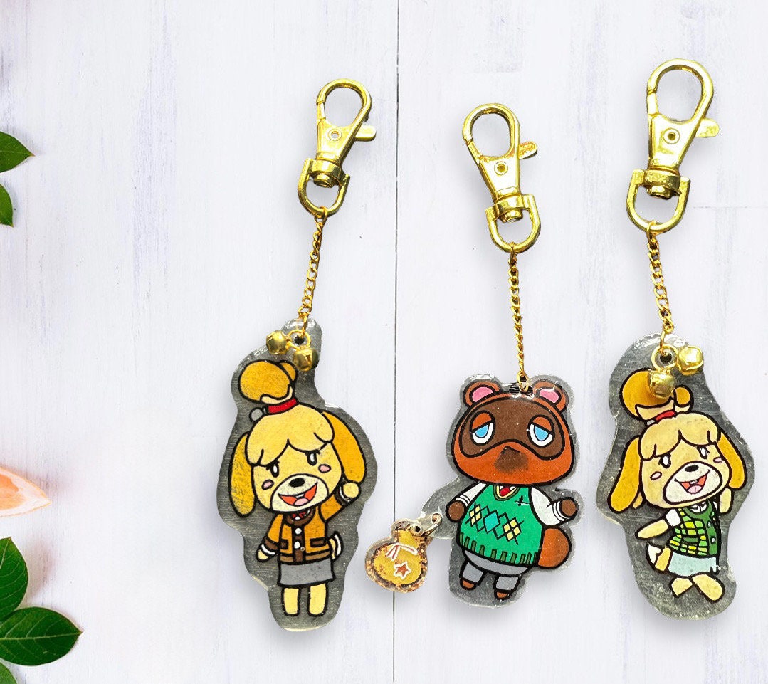 Animal Crossing Villager Keychains - Etsy