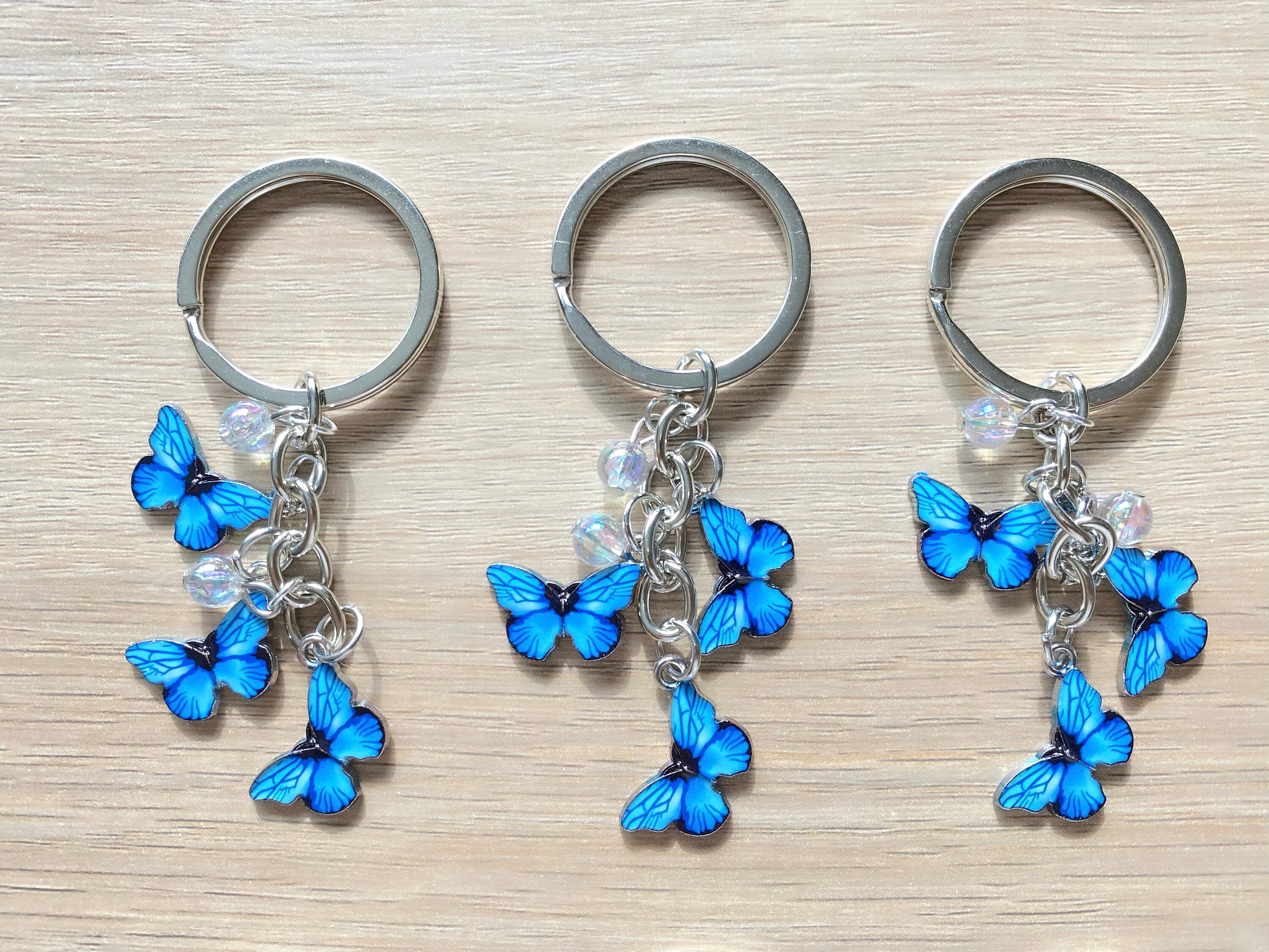 Butterfly Keychain Aesthetic Fantasy Keychain Cute Gift for - Etsy