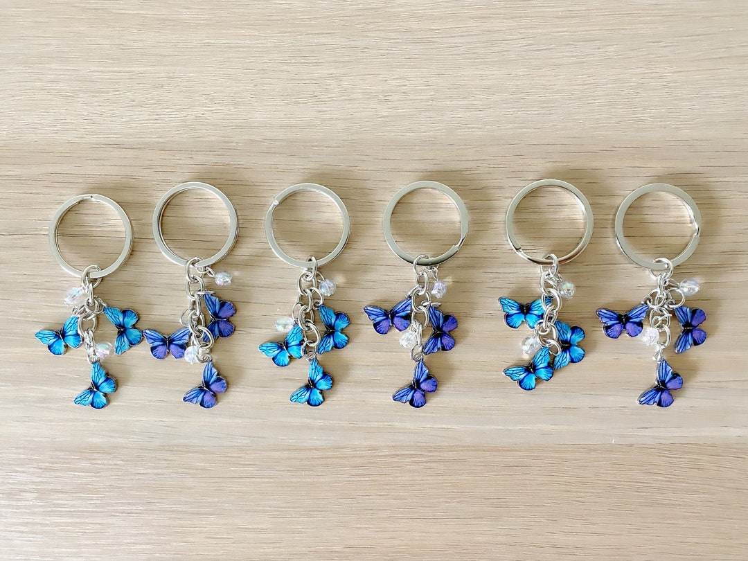 Butterfly Keychain, Aesthetic Fantasy Keychain , Cute Gift for Friends ...