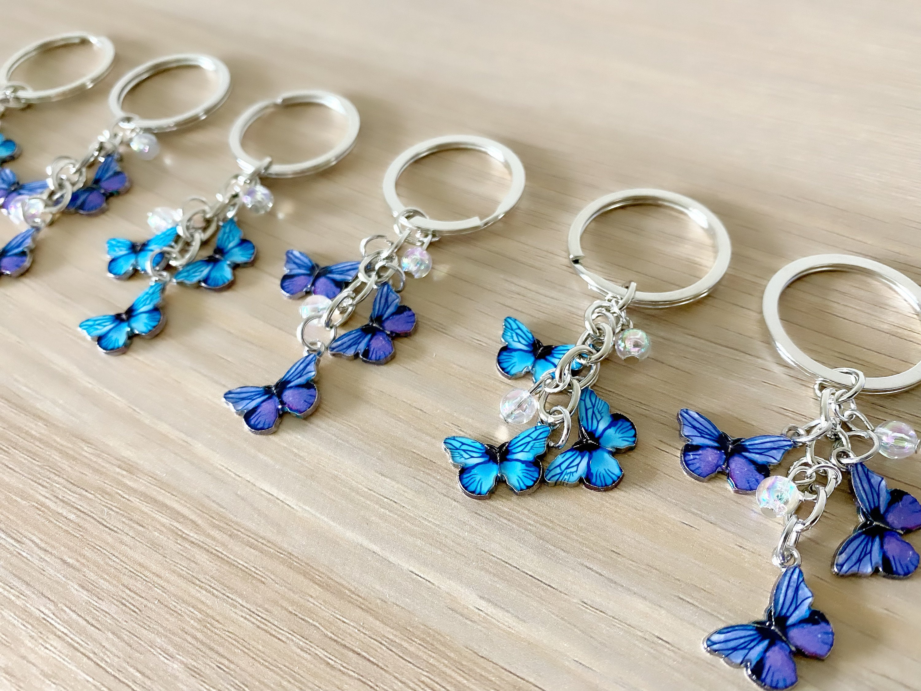 Butterfly Keychain Aesthetic Fantasy Keychain Cute Gift for - Etsy