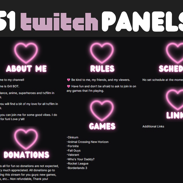 Discord Panels - Etsy