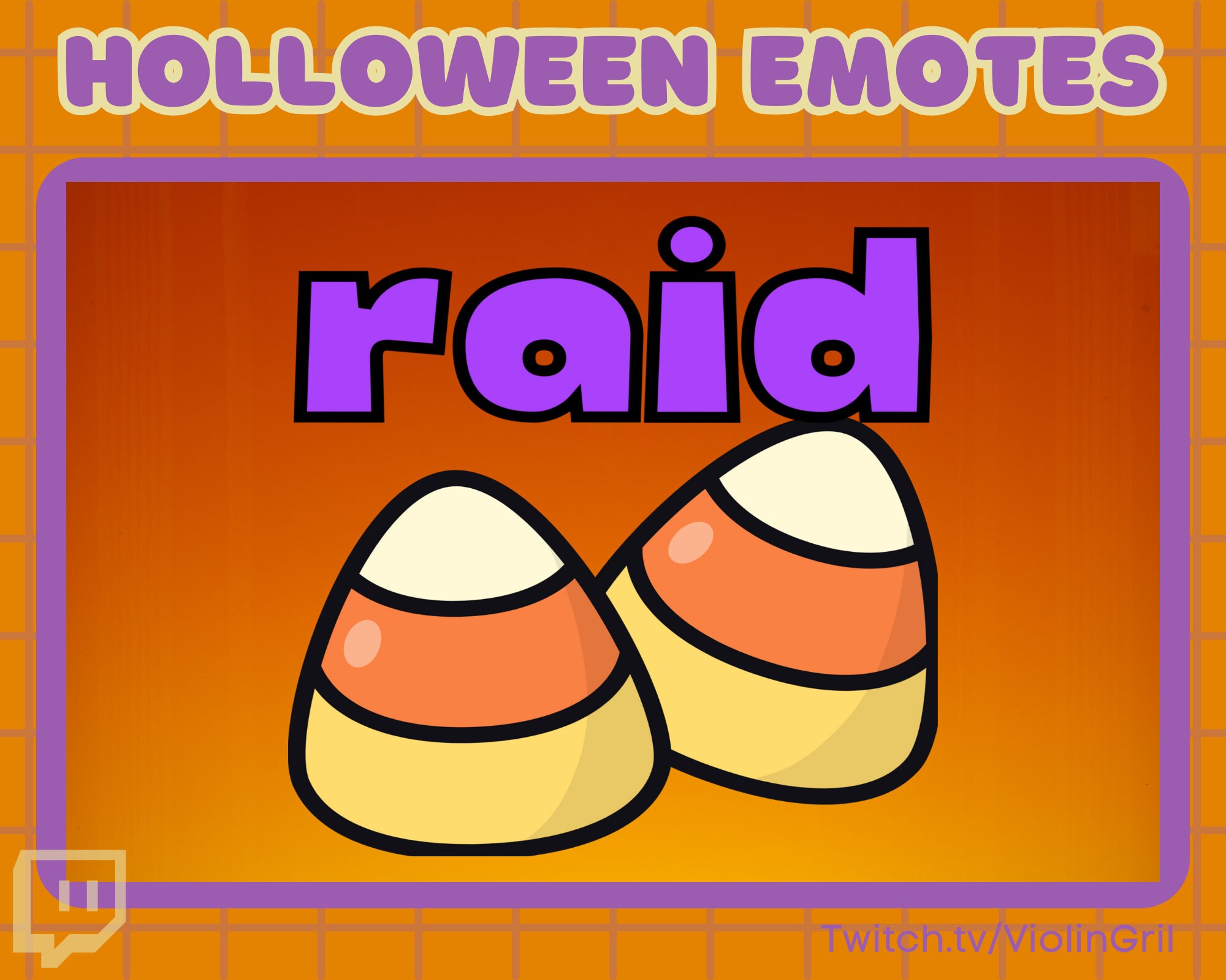 Halloween Emotes Set of 6 Halloween Spooky Scary Pumpkin - Etsy