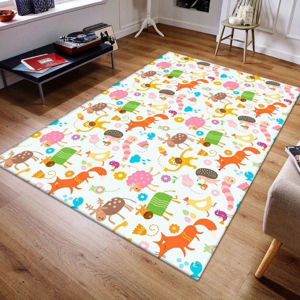 Cartoon Rug - Etsy