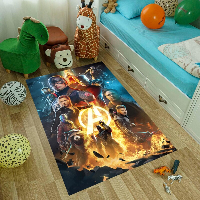 Avengers Rug - Etsy
