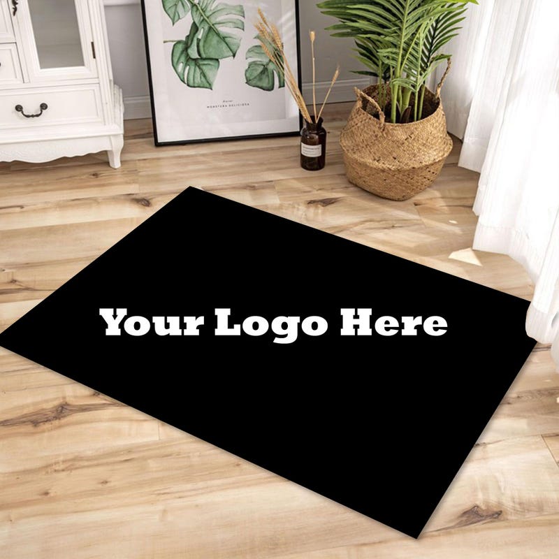 Custom Logo Rug - Etsy