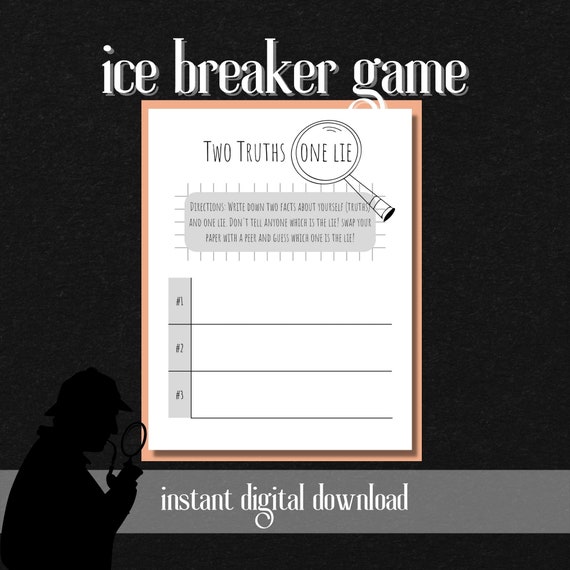 Telling Lies Worksheet