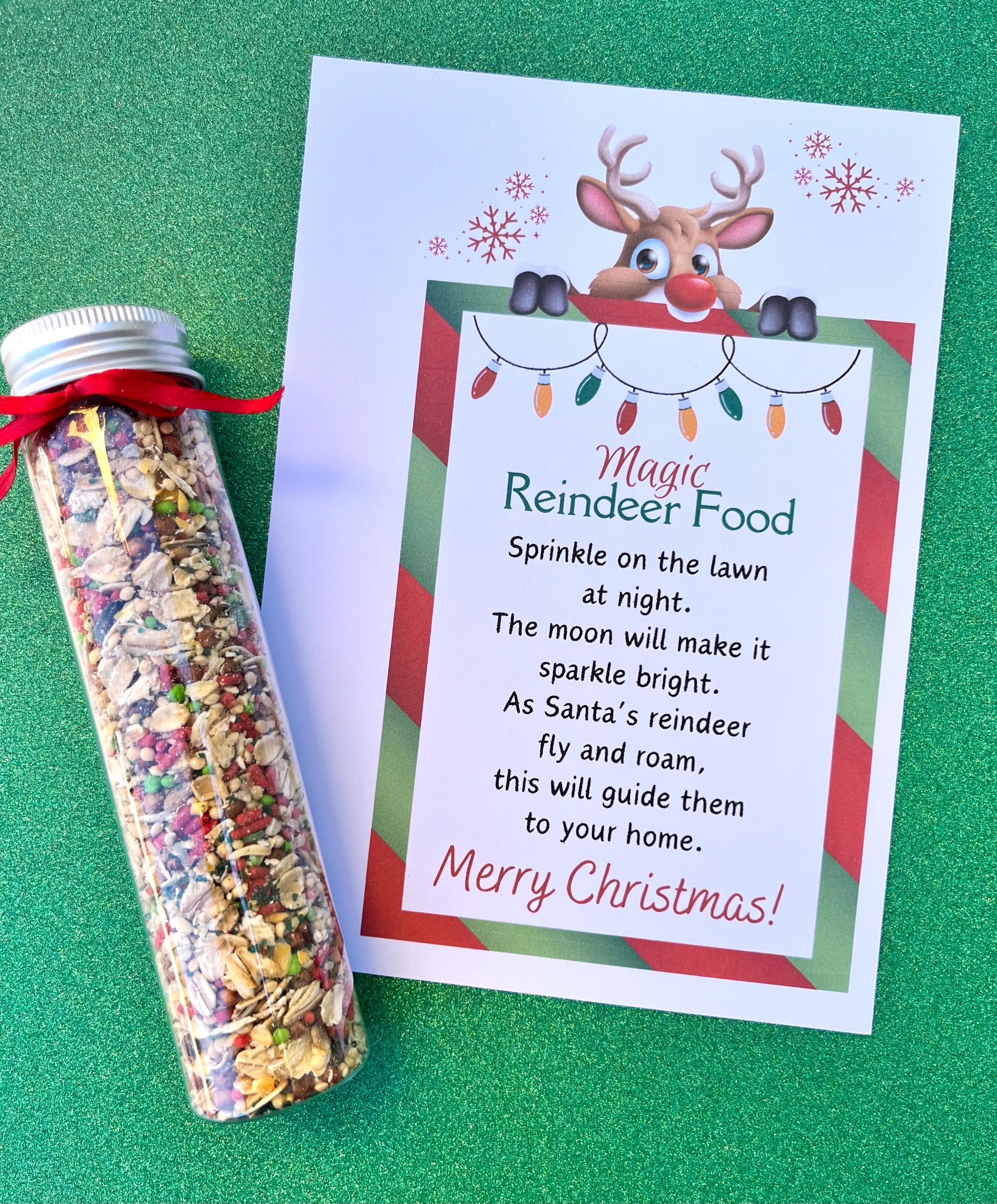 BEST SELLER - Magic Reindeer Food - Christmas Eve - Party Favor ...