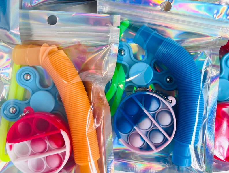 Birthday Party Fidget Favor Pack, Fidget Party Favors, Fidget Pack ...
