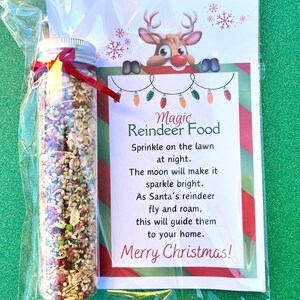 BEST SELLER - Magic Reindeer Food - Christmas Eve - Party Favor ...