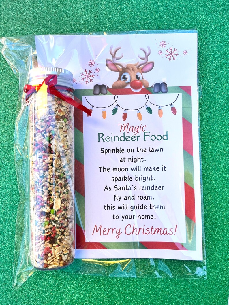 BEST SELLER - Magic Reindeer Food - Christmas Eve - Party Favor ...