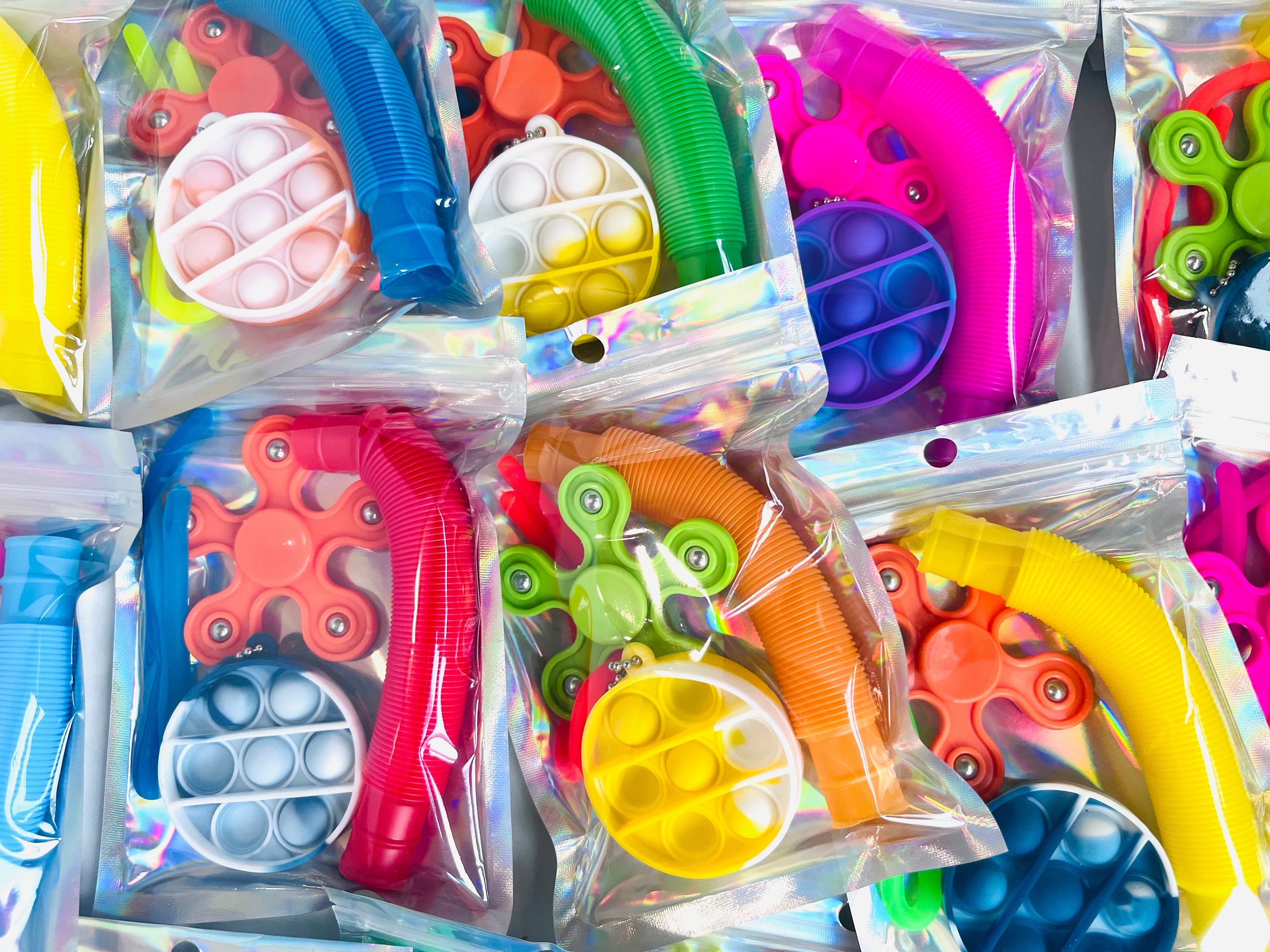 Birthday Party Fidget Favor Pack, Fidget Party Favors, Fidget Pack ...