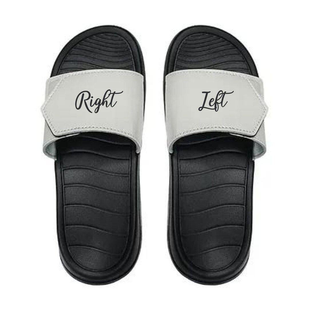 Funny Adult Slider Shoes Left & Right Mix up for Hilarious Moments Gift ...