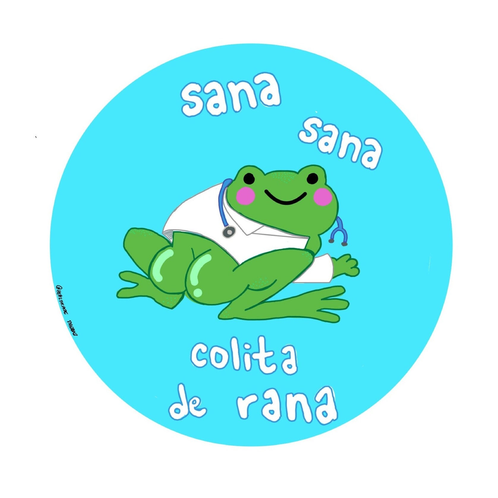 Sana Sana Colita De Rana healthcare Medicine - Etsy