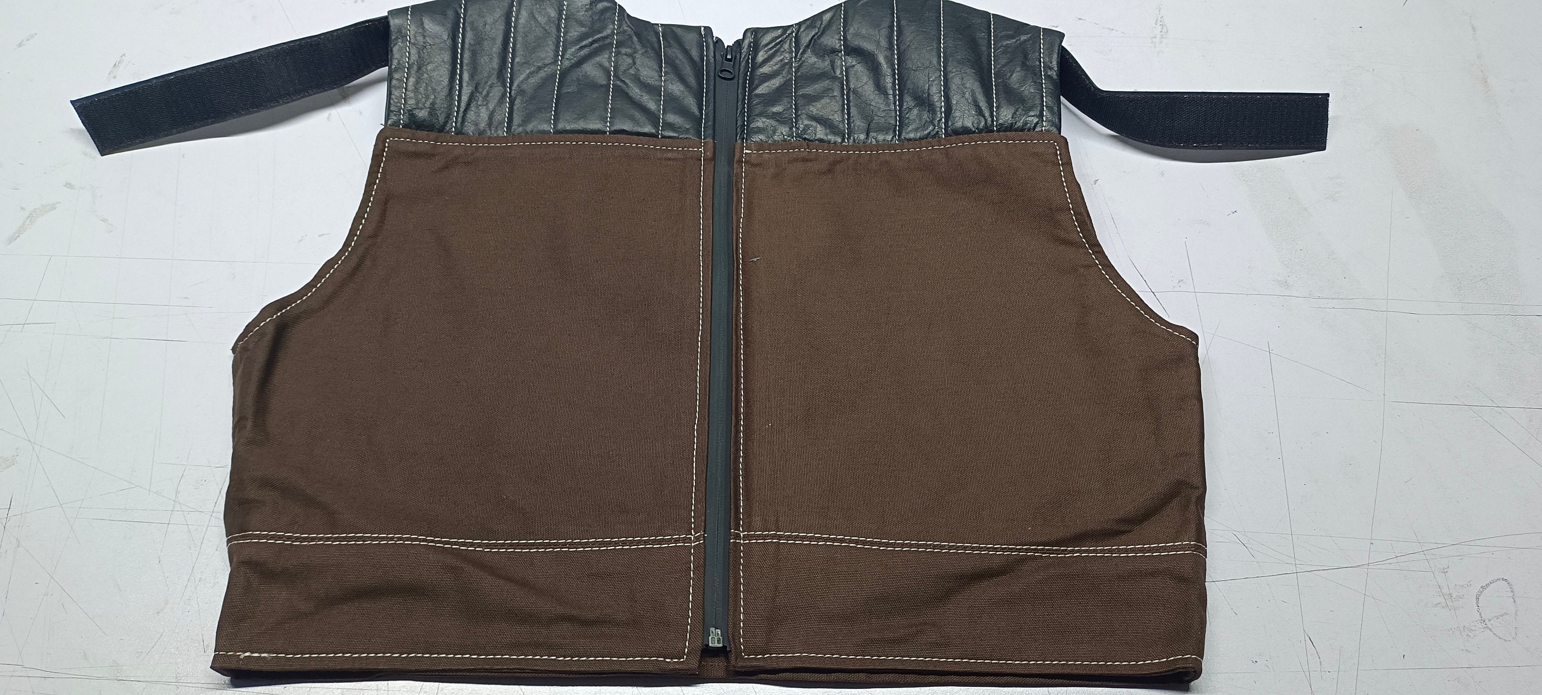 Inspried by Star Wars the Mandalorian Besker Vest With Velcro - Etsy