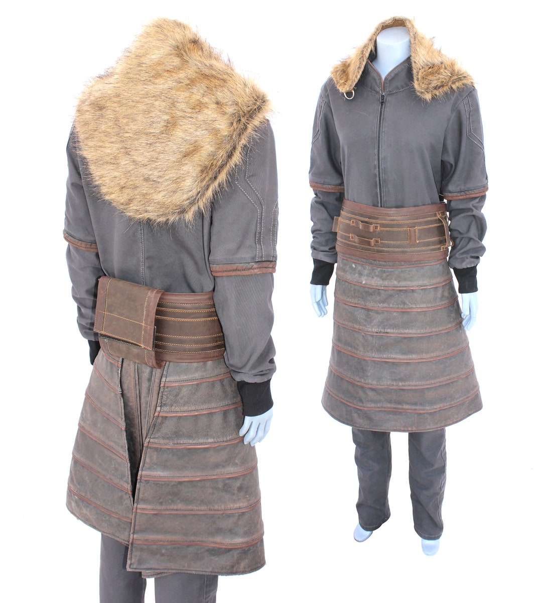 Inspired by Star War Mandalorian Armorer Costume With Cape - Etsy