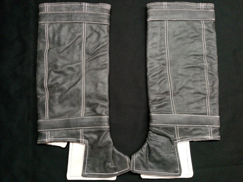 Boba Fett Inspired Leather Boot Cover - Etsy