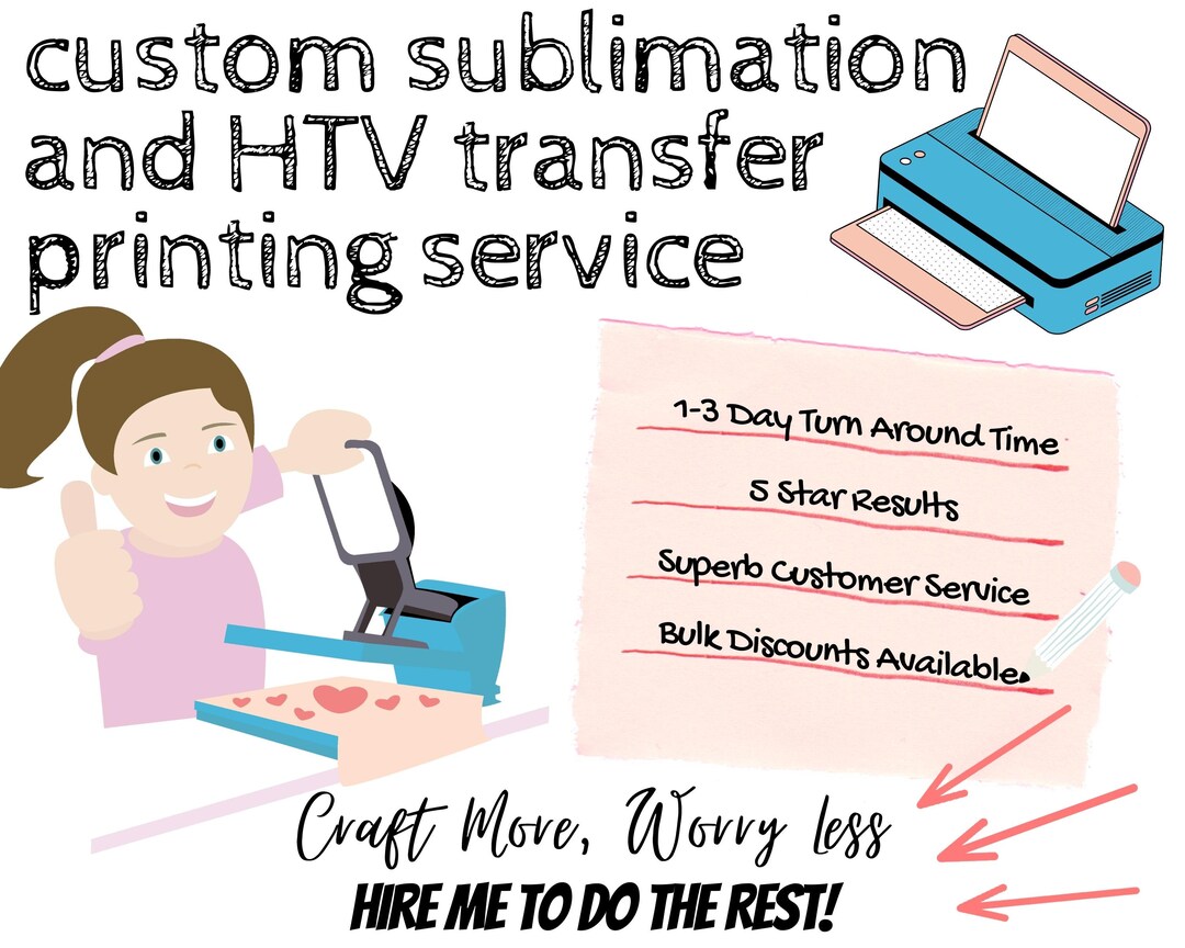 Custom Sublimation Transfers Sublimation Print Transfers - Etsy