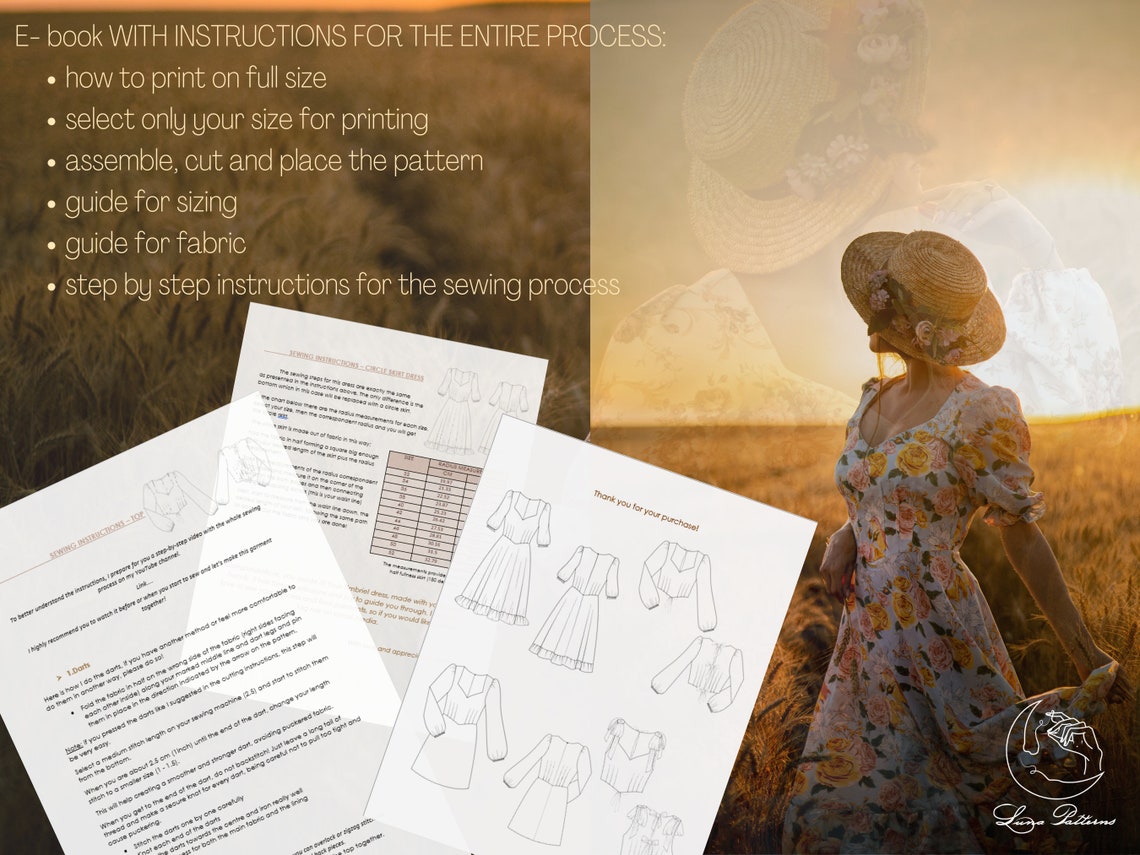 Dress/top-pdf Sewing PATTERN. Digital Patterncorset Like - Etsy Canada