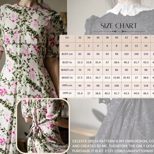 Princess Seam DRESS, BLOUSE, VEST - Pdf Sewing Pattern. Versatile ...