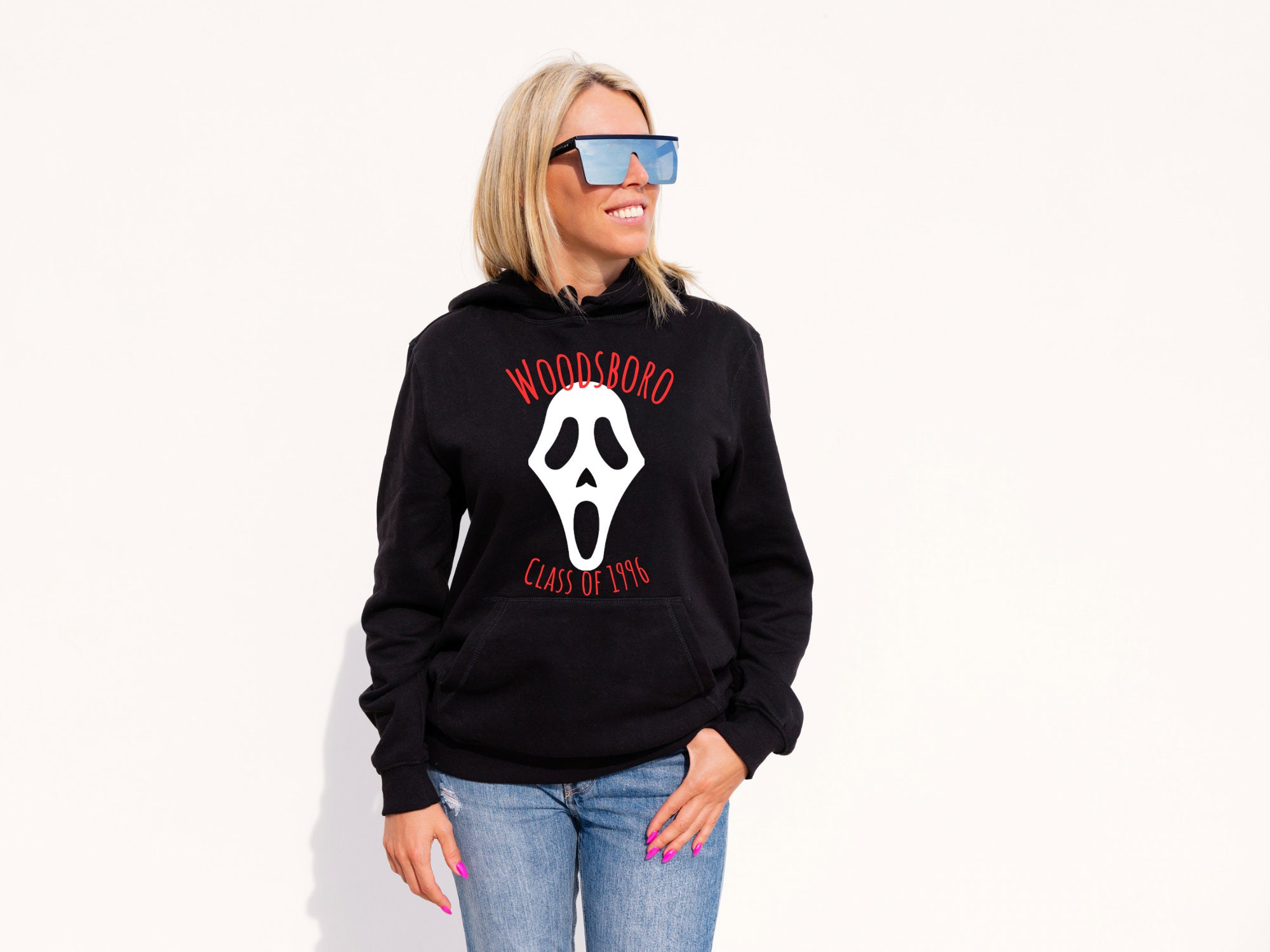 Scream Sweatshirt/scream 6/scream/ghost Face/ Black Sweatshirt/men’s ...