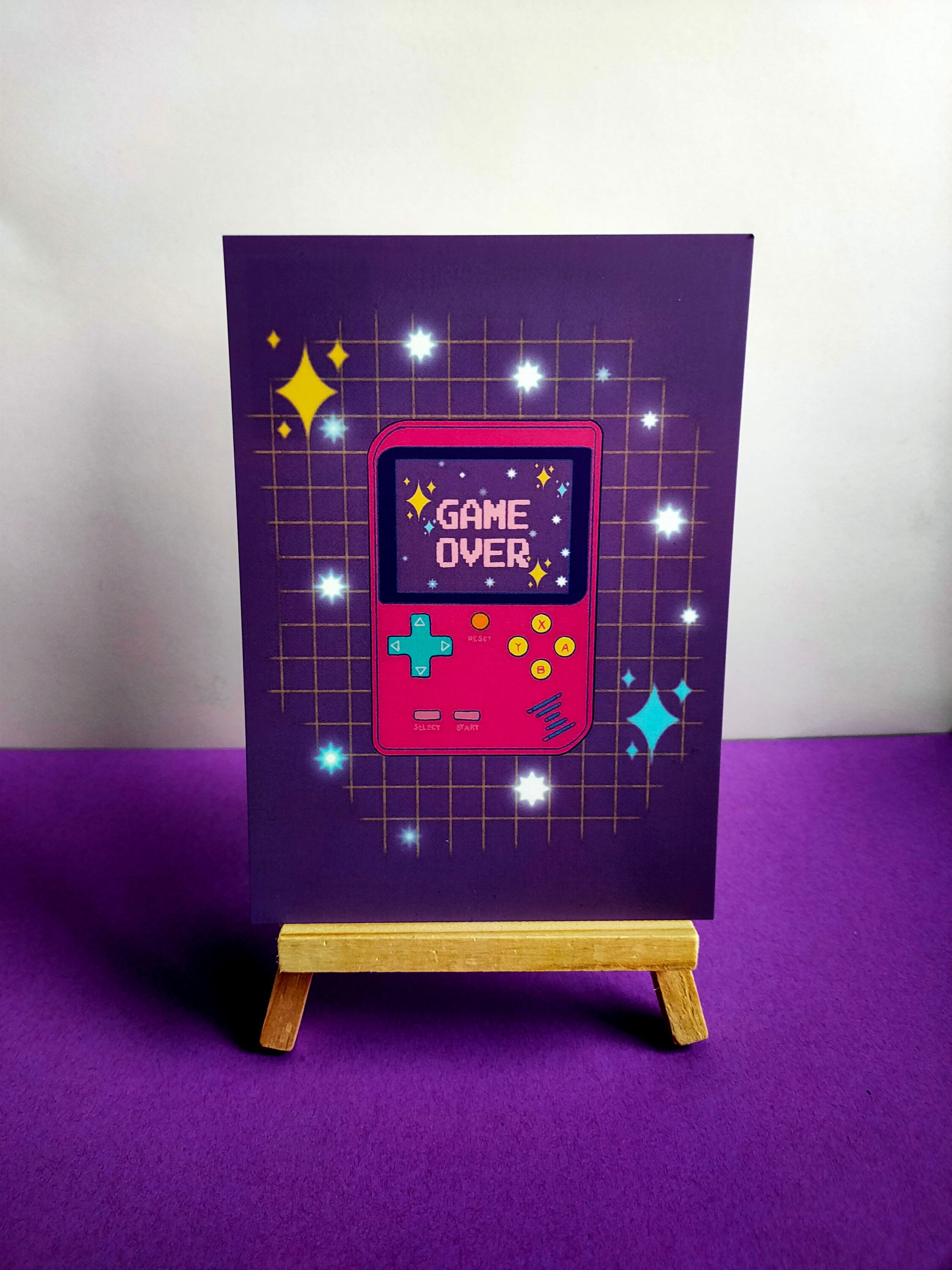 Aesthetic Kawaii Game Boy Retro Gamer Girl Wall Art - Etsy