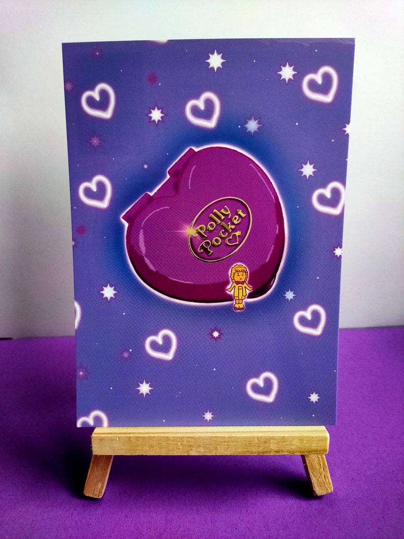 Retro Nostalgic 90s Polly Pocket Kawaii Aesthetic Art Print - Etsy