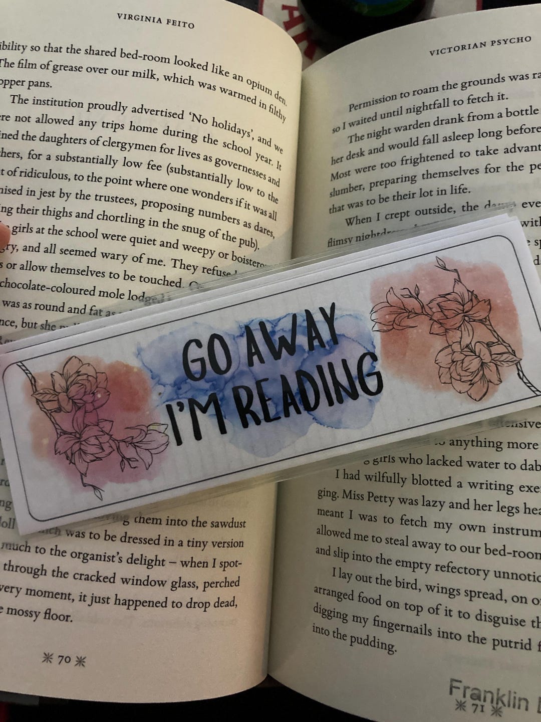 Floral Trifold Monthly Book Tracker Bookmark Digital Download - Etsy ...