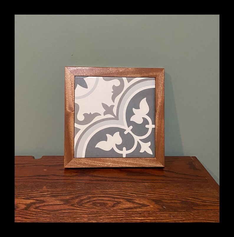 Trivets With Wood Frames and Ceramic Tile Inlays - Etsy