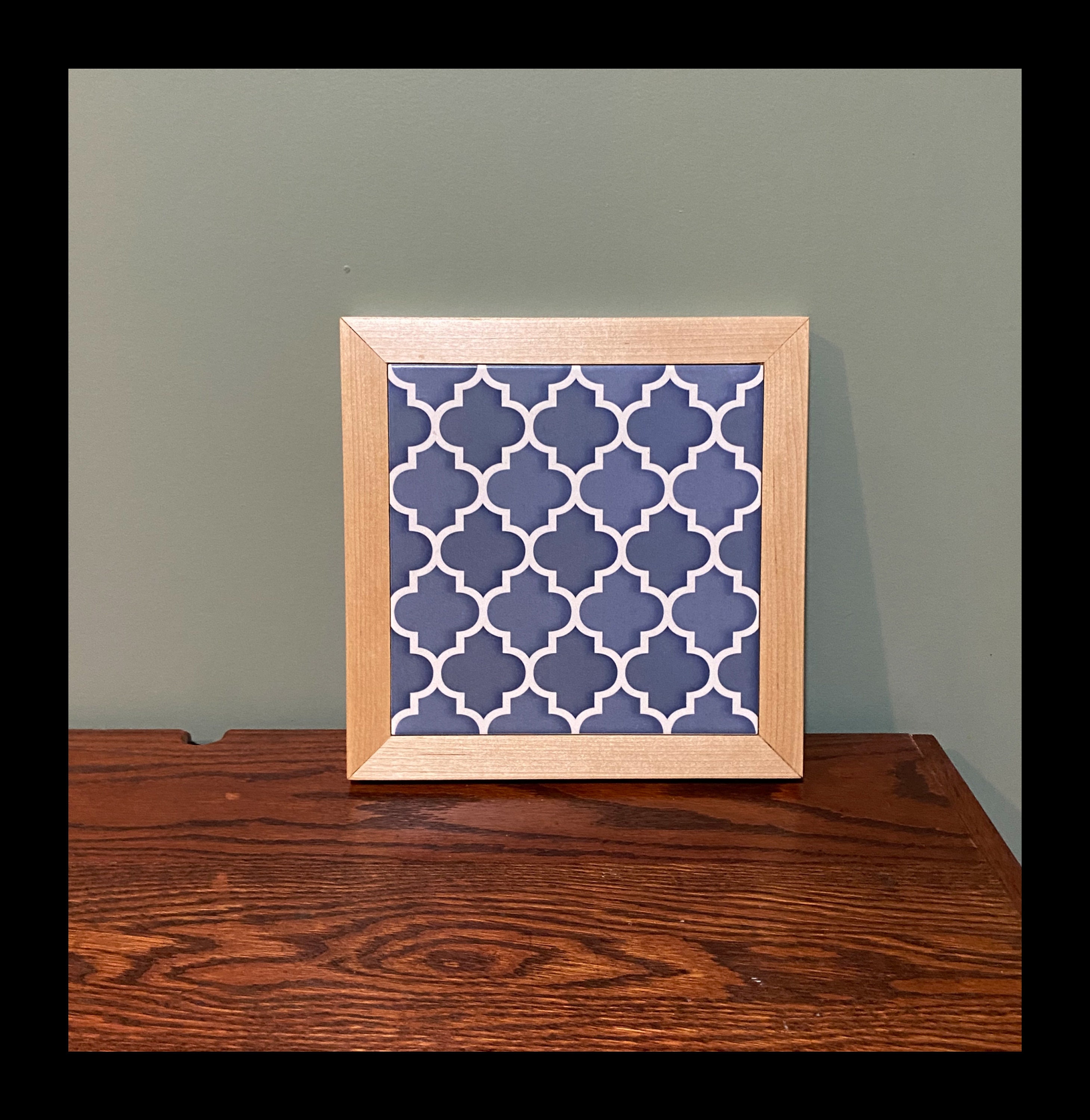 Trivets With Wood Frames and Ceramic Tile Inlays - Etsy