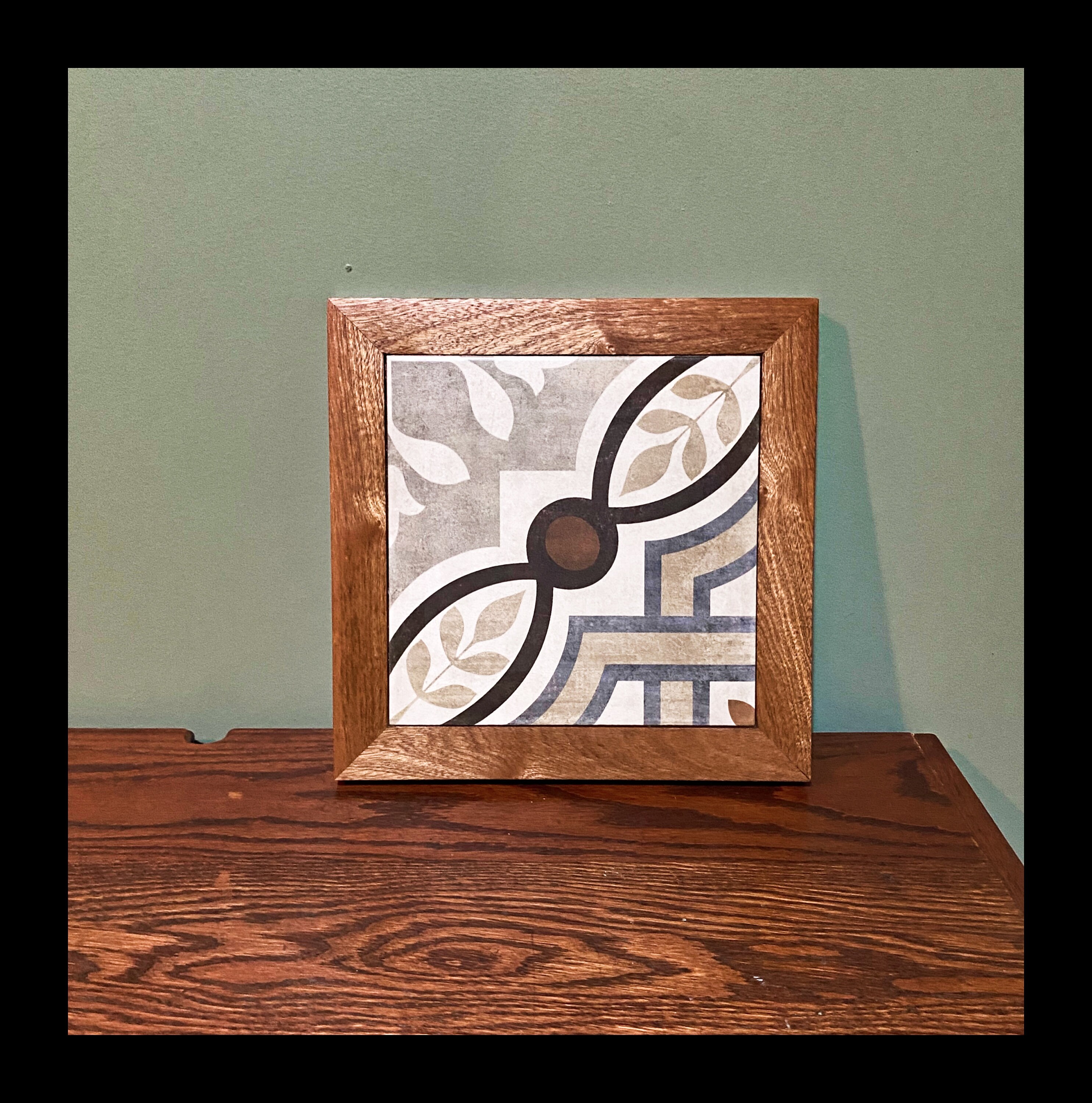 Trivets With Wood Frames and Ceramic Tile Inlays - Etsy
